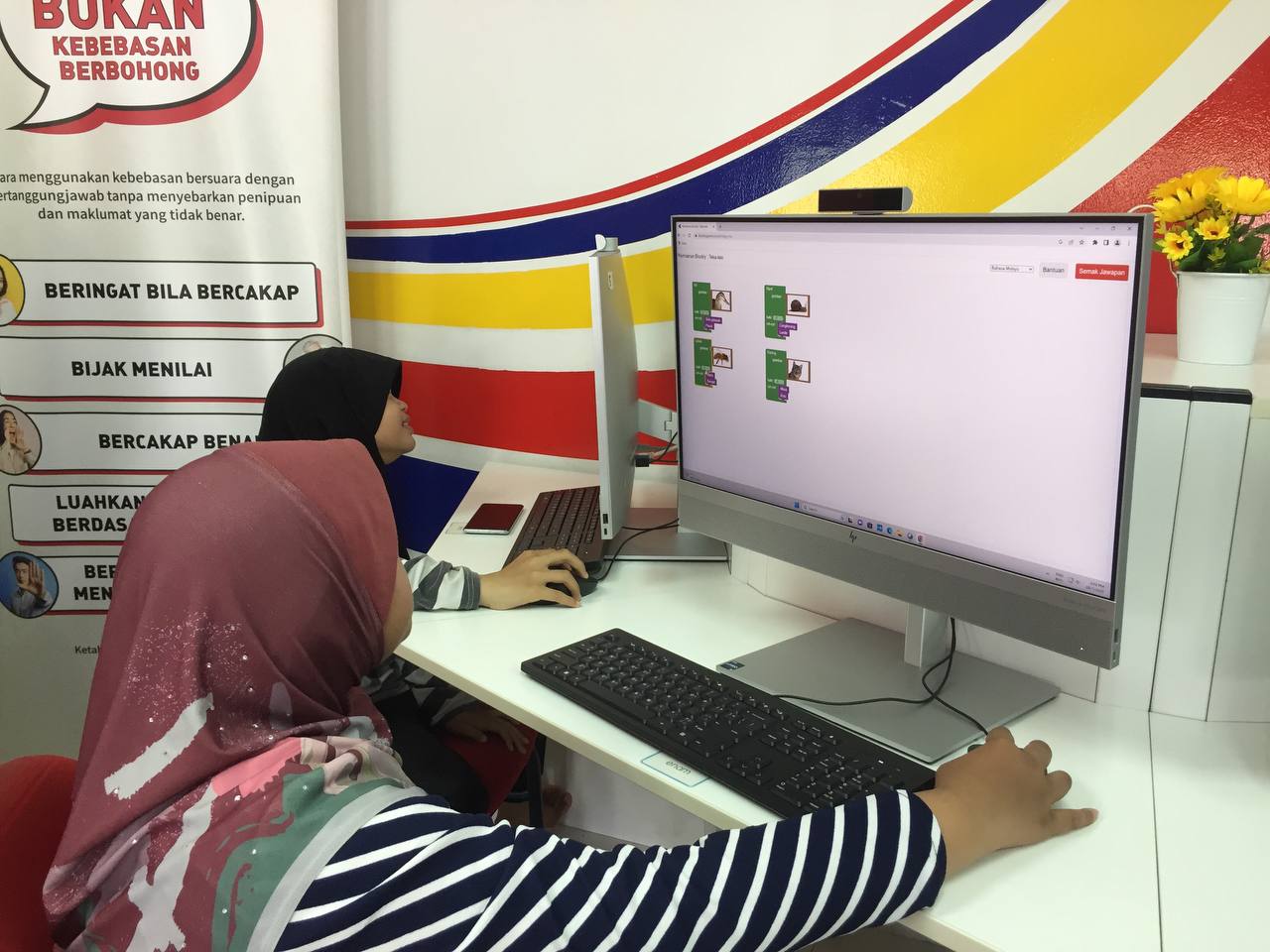 Asas Coding dan Programming Tahap Sekolah Rendah – NADI Kg Sungai Leman, Sekincan